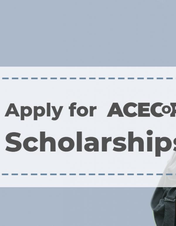 ACECoR Scholarships | ACECoR